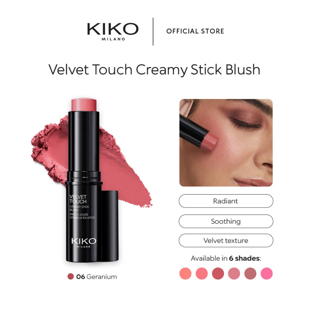 KIKO Milano Velvet Touch Creamy Stick Blush | Shopee Philippines
