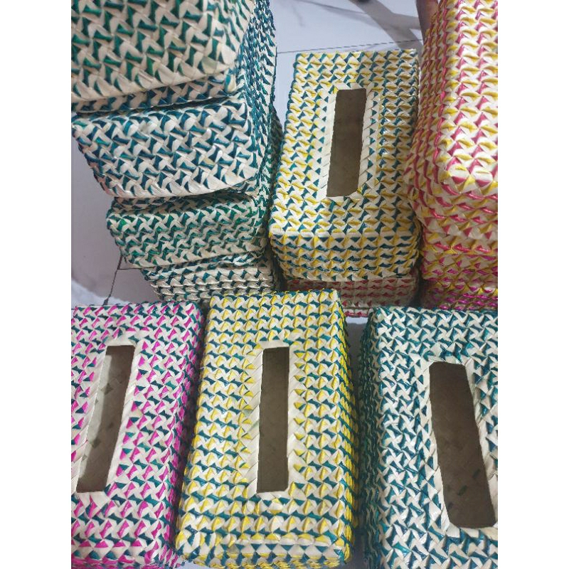 Tissue Holder buri round/square | Shopee Philippines