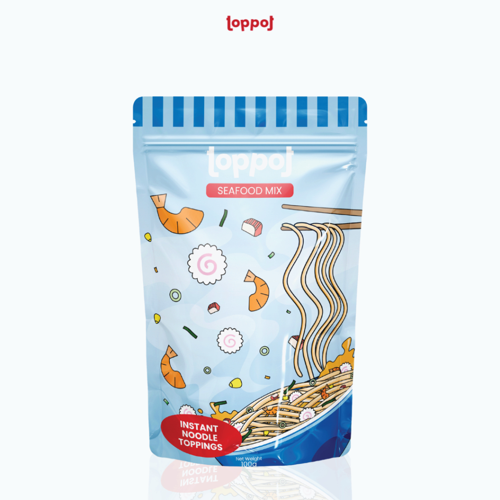 [ Seafood Mix ] Toppot Instant Dried Noodle Toppings | Shopee Philippines