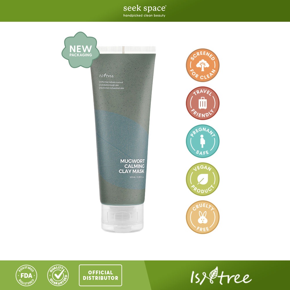 ISNTREE Mugwort Calming Clay Mask 100ml | Shopee Philippines