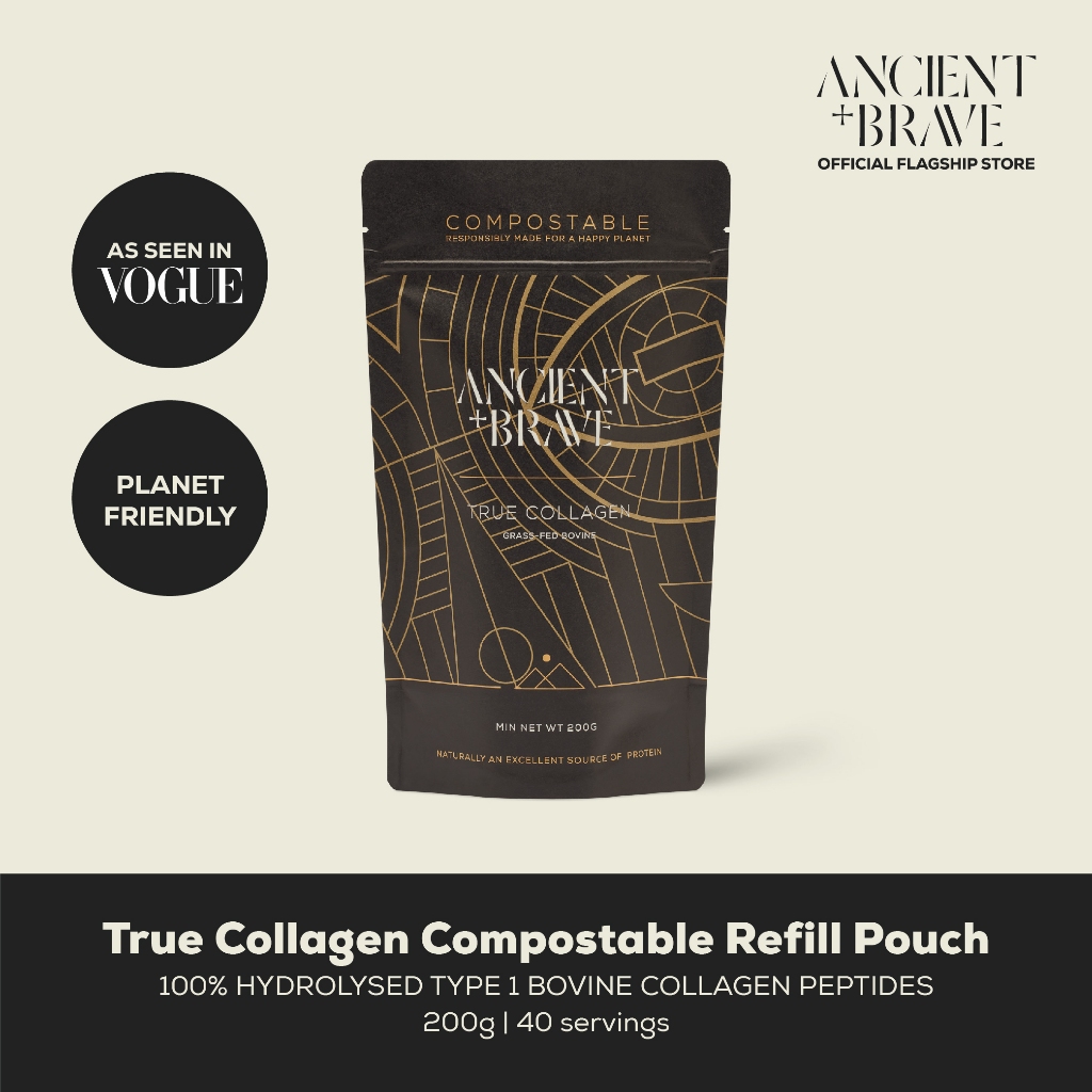ANCIENT+BRAVE True Collagen Refill Compostable Pouch | Shopee Philippines