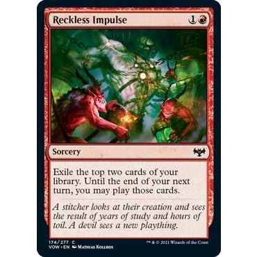 Reckless Impulse - Innistrad: Crimson Vow (VOW) | Shopee Philippines