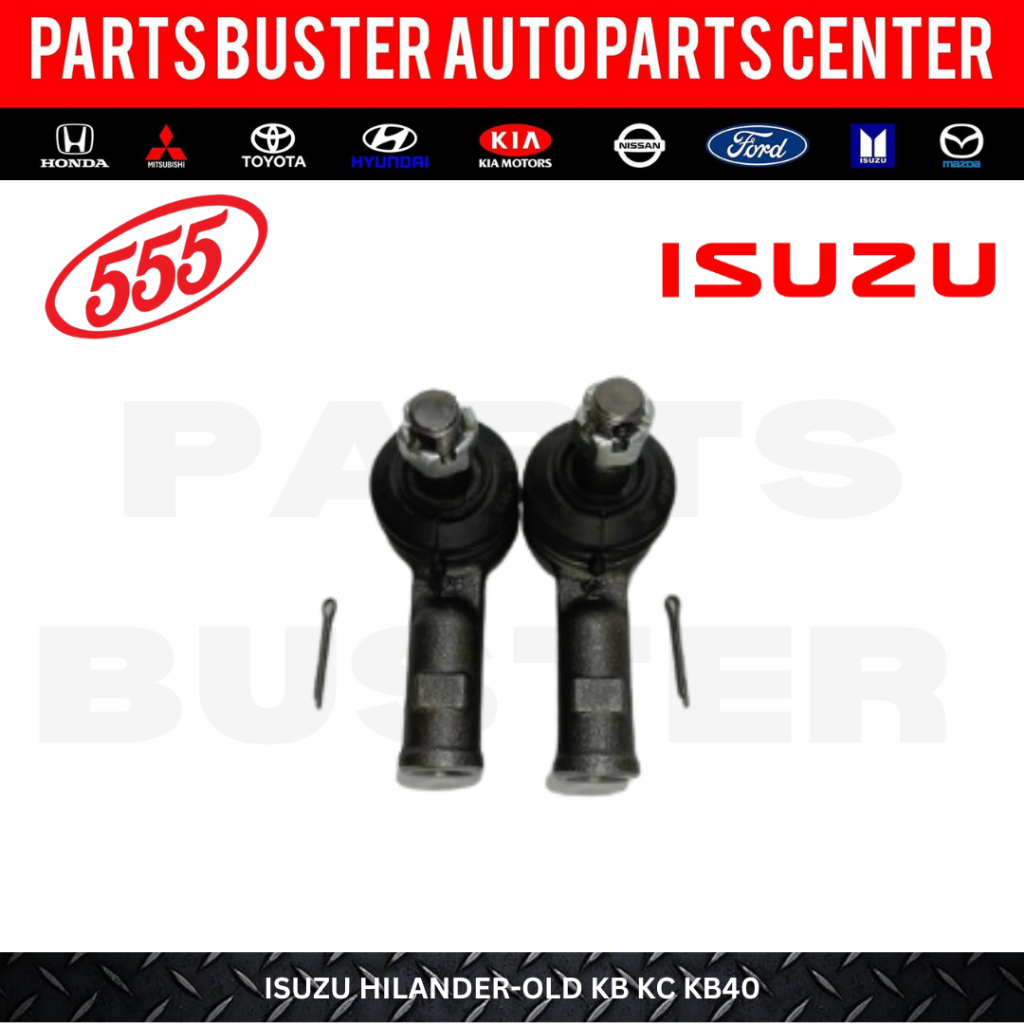 555 TIE ROD END OUTER 2 pcs for ISUZU HILANDER-OLD KB KC KB40 (SE-5141 ...
