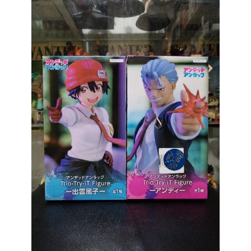 Undead Unlock - Trio-Try-It Figure - Andy and Fuuko Izumo SET | Shopee ...