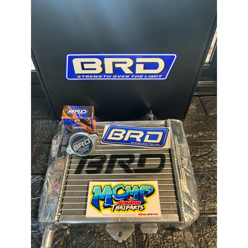 Original BRD alloy radiator for Raider 150 fi model.With free rad cap ...