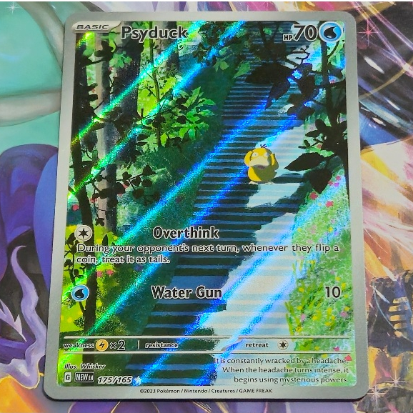 Pokemon TCG Psyduck 151 Illustration Rare | Shopee Philippines