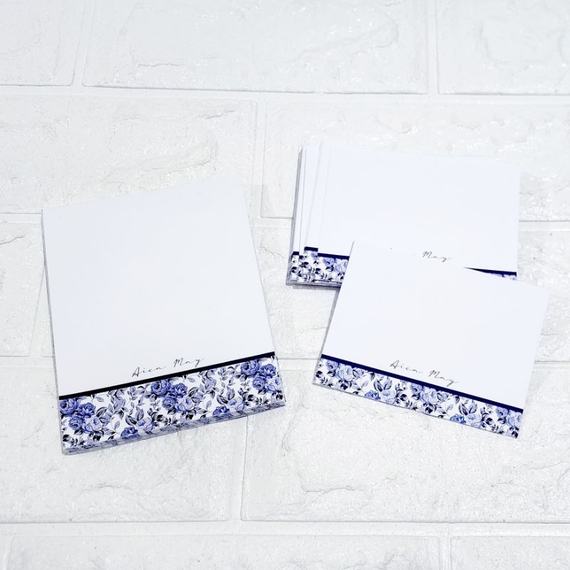 Personalized Note Card & Note Pad set | Shopee Philippines