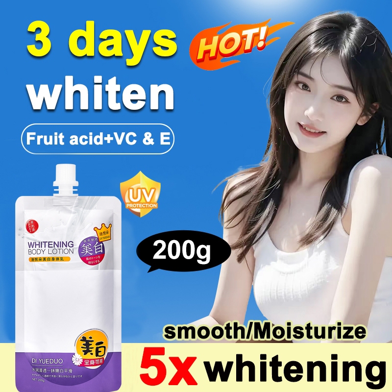 Niacinamide Whitening Body Lotion Moisturizing Skin Care Improve Lightening Dark Skin Anti ...