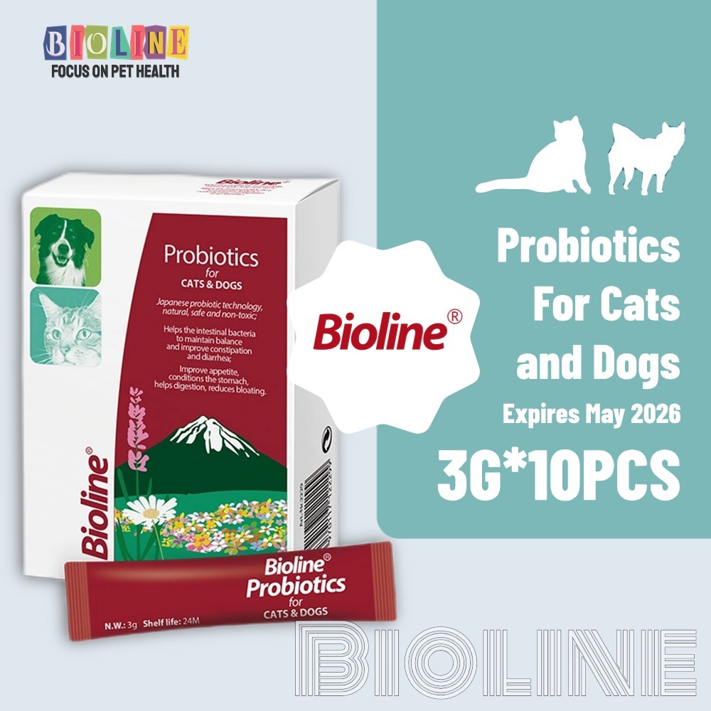 Bioline Pet Cats And Dogs High-Energy Activated Probiotics 3G*10Bag ...