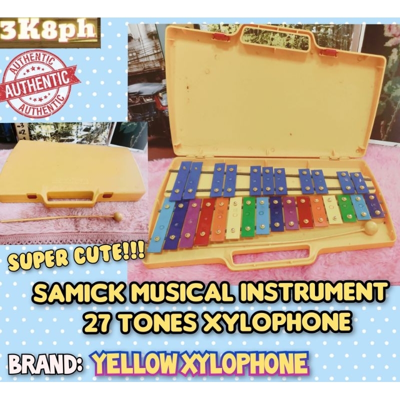 AUTHENTIC SAMECK MUSICAL INSTRUMENT | 27 TONE XYLOPHONE | JAPAN SURPLUS ...