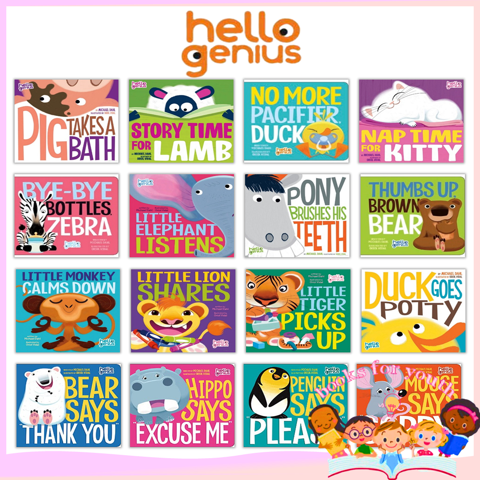 HELLO GENIUS Animals Collection Series [Board Book] | Shopee Philippines