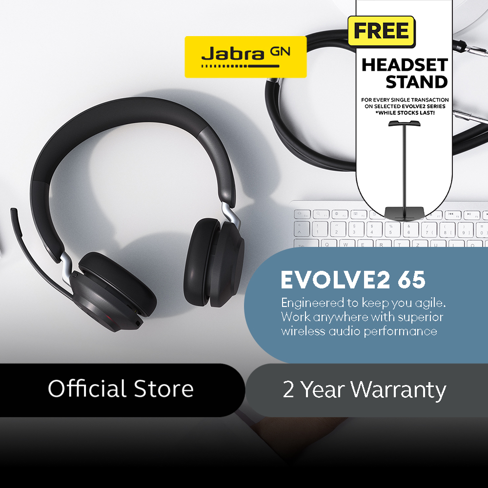 Jabra Evolve2 65 UC USB-A Stereo Headset | Shopee Philippines