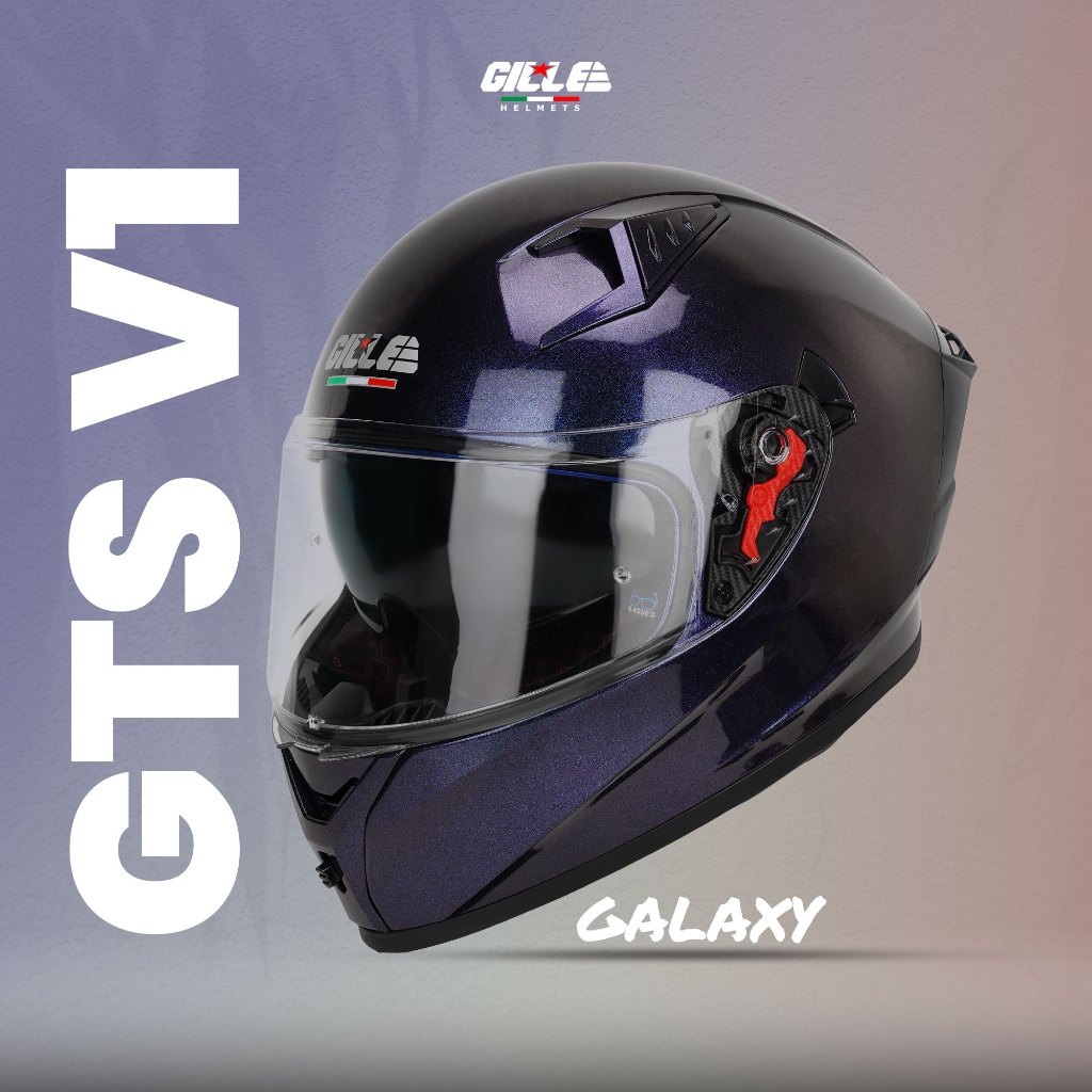 Gille Helmet 135 GTS V1 CHAMELEON GALAXY Motorcycle Helmets Full Face ...