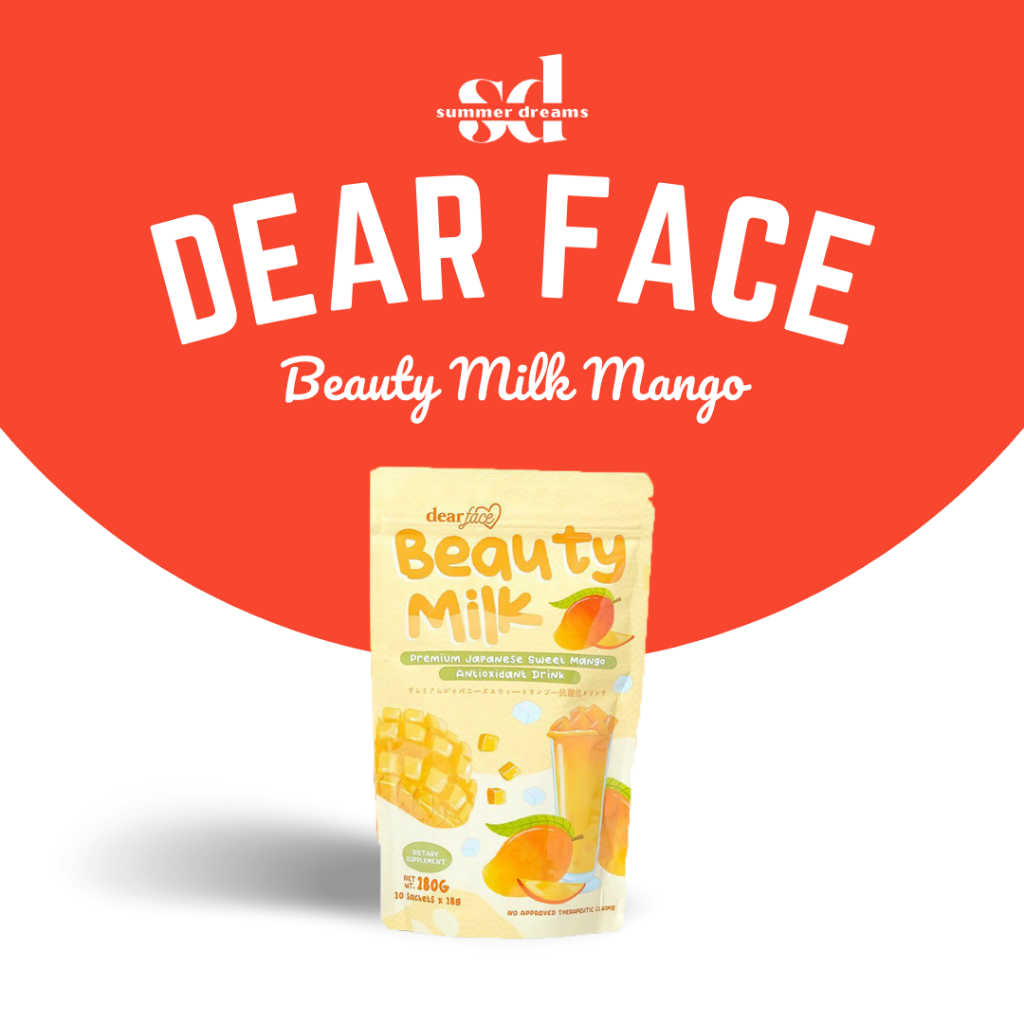 DEAR FACE Beauty Milk Premium Japanese Collagen Sweet Mango Anti ...