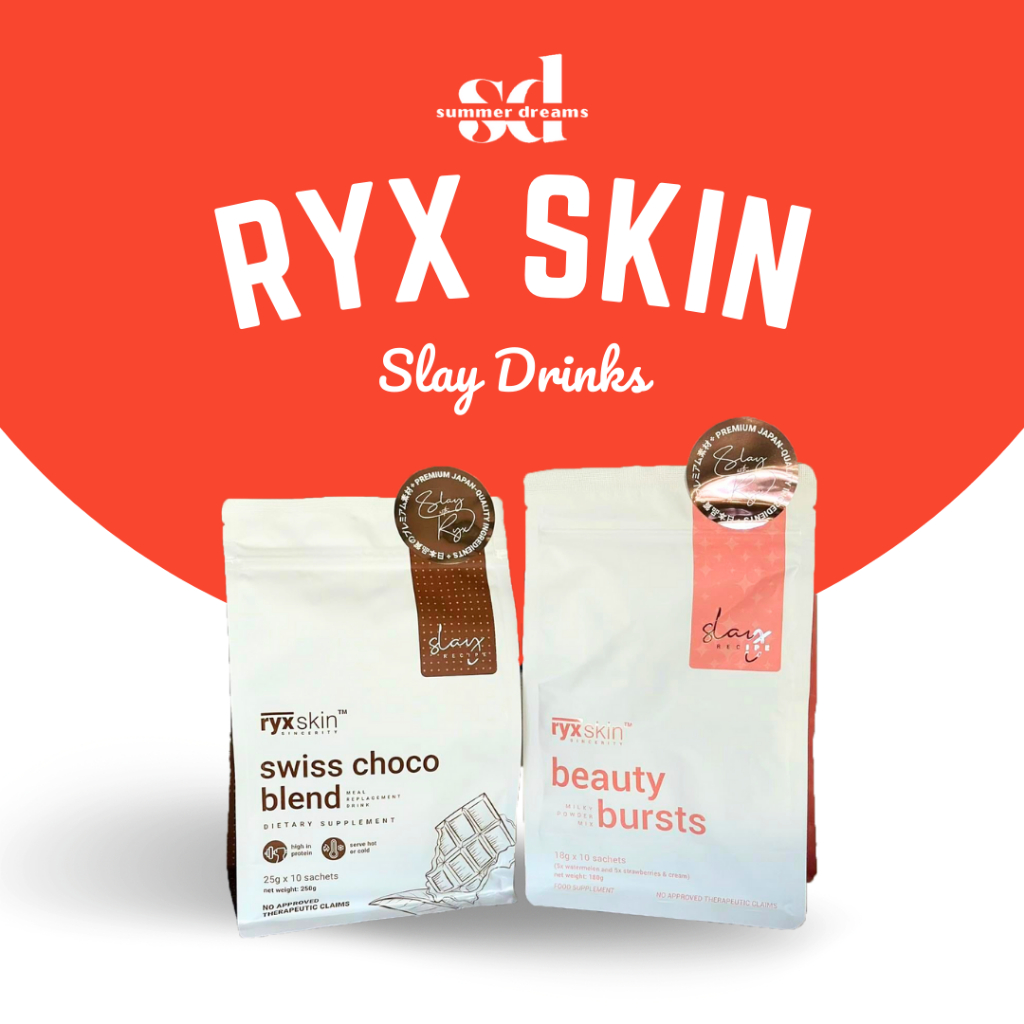 RYX DRINKS - Beauty Bursts (Beauty Drinks - 2 Flavors) and Swiss Choco ...