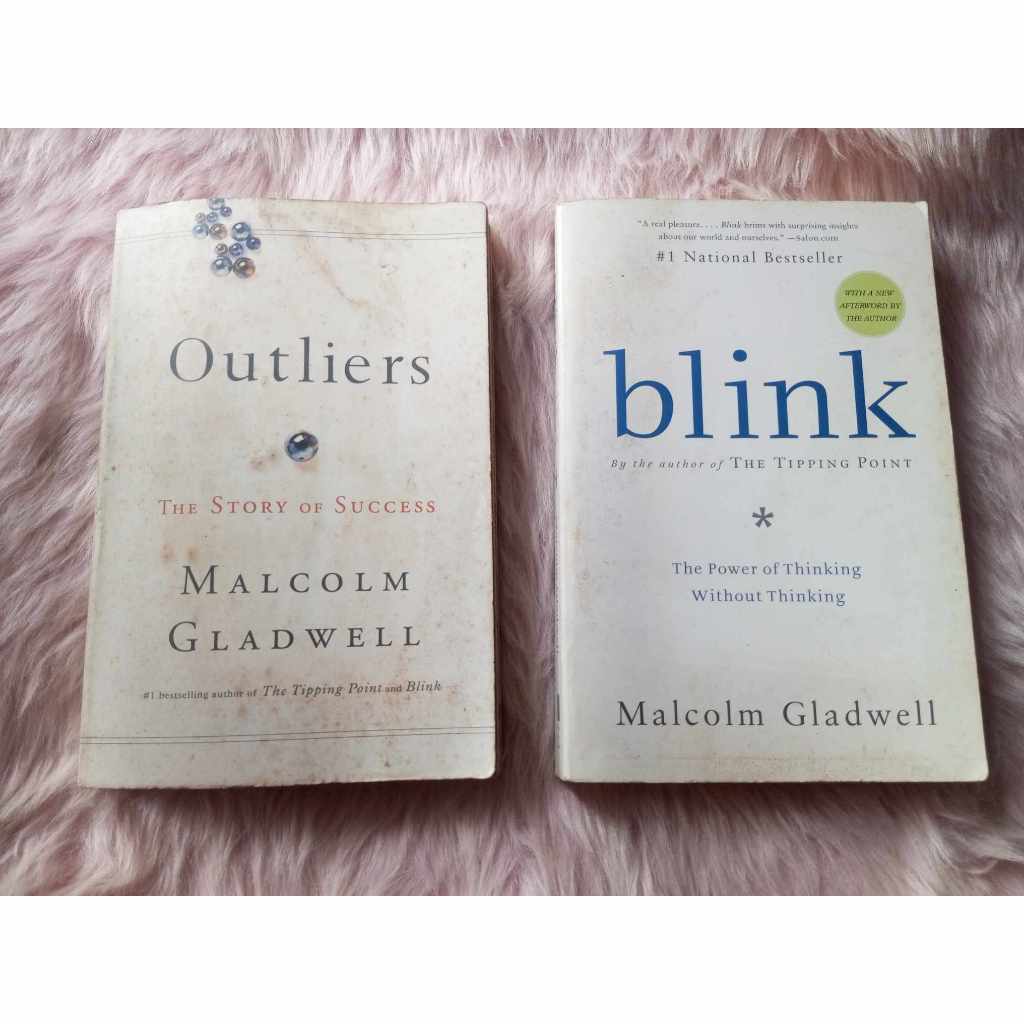 BLINK/OUTLIERS bundle by Malcolm Gladwell | Shopee Philippines