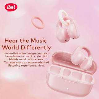 Itel Earbuds A01 Open-Ear Earphones Wireless Bluetooth 5.3 ENC Noise ...