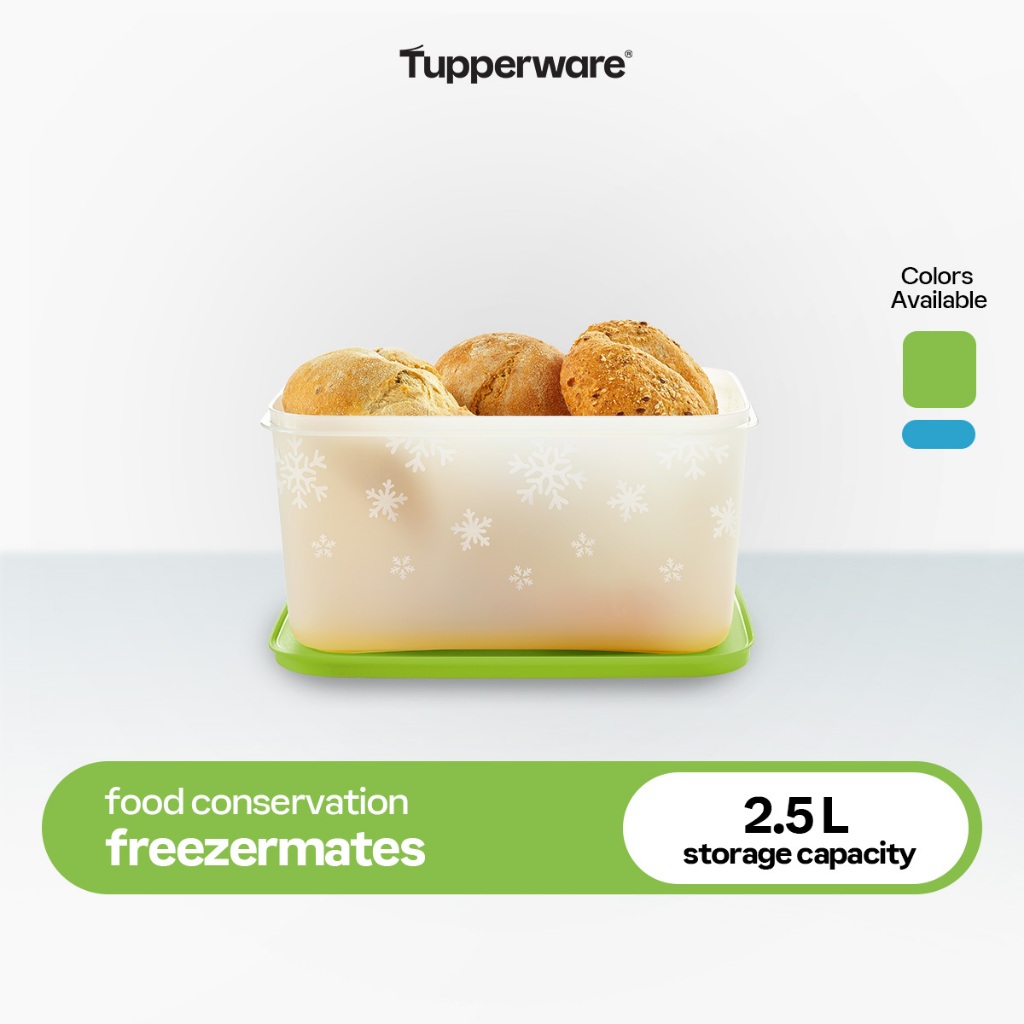 Tupperware Freezermates Plus Medium High 2.5L [Food Keeper] [Freezer ...