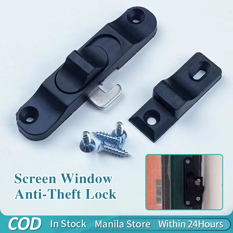 Sliding Screen Door Latch Sliding Pull Folding Door Lock | Shopee ...