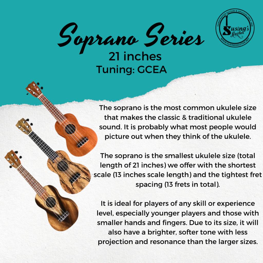 STANDARD SOPRANO UKULELE 21INCHES | Shopee Philippines