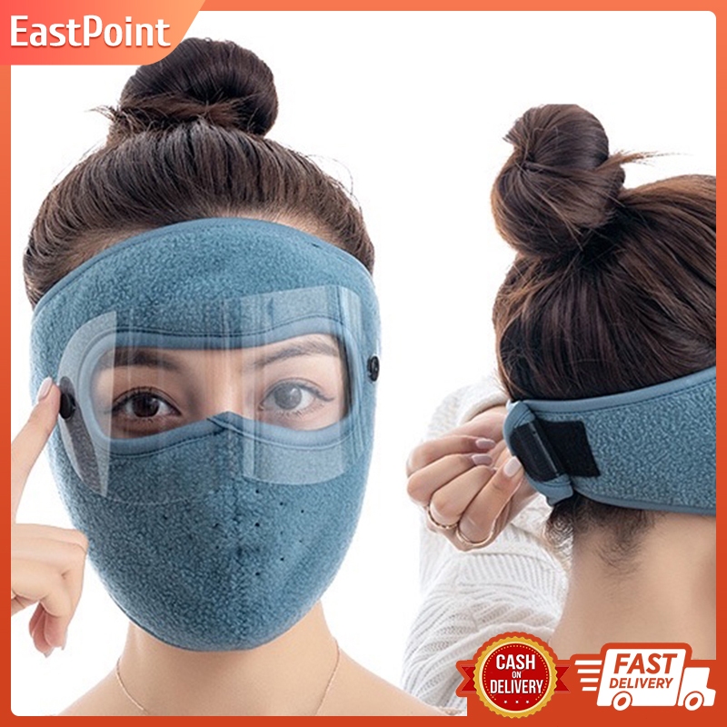 Winter Windproof Headgear Men's Hat Full Face Protection Cold ...