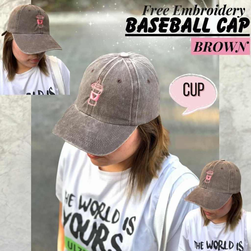 Personalized Embroidered cotton baseball cap hat logo name gift idea ...