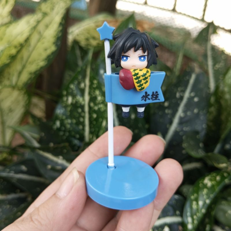 DEMON SLAYER Stand Stoned Decora Pic Giyu Tomika Mini Figure | Shopee ...