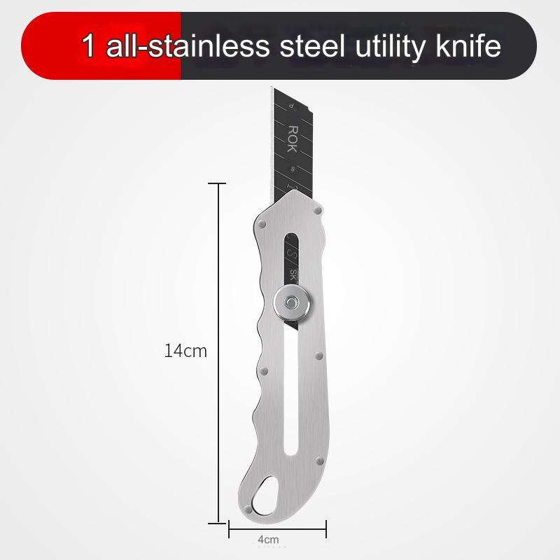 Stainless Steel Utility Knife, Steel Wallpaper Knife, Durable Sturdy ...
