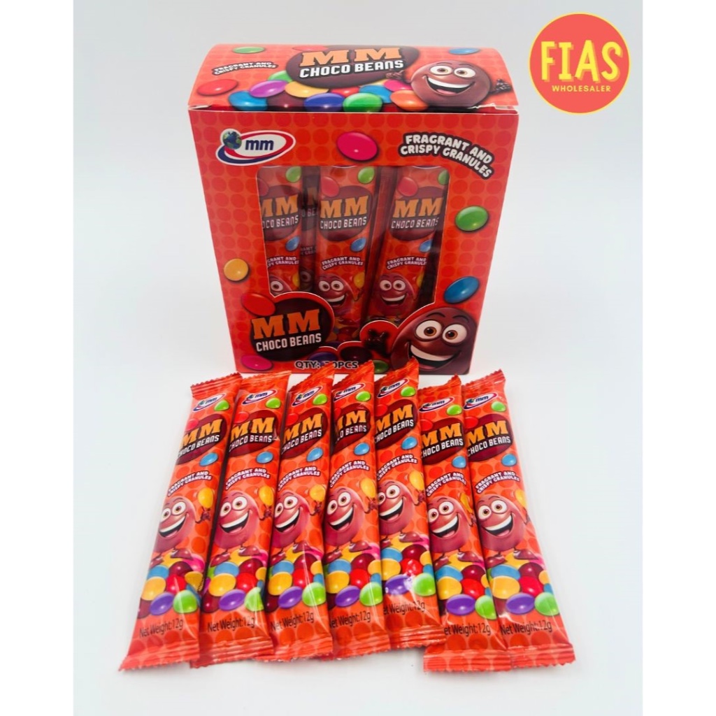 30 pcs MM Choco Beans Candy | Shopee Philippines