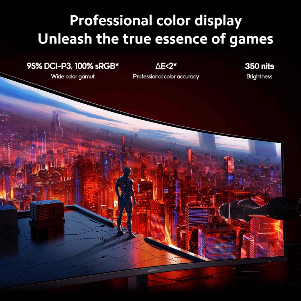 【Global Version】Xiaomi Redmi G34WQi 34 Inch Curved Gaming Monitor 1ms ...