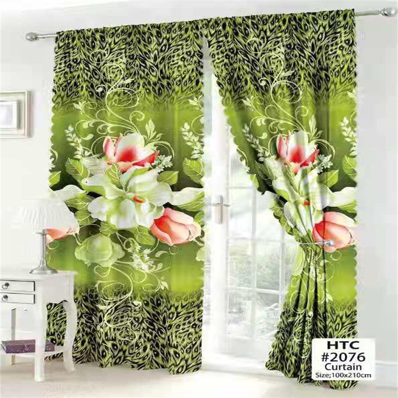 98K New Design 100x210CM Curtain For Window Kurtina Door Curtain Lace ...