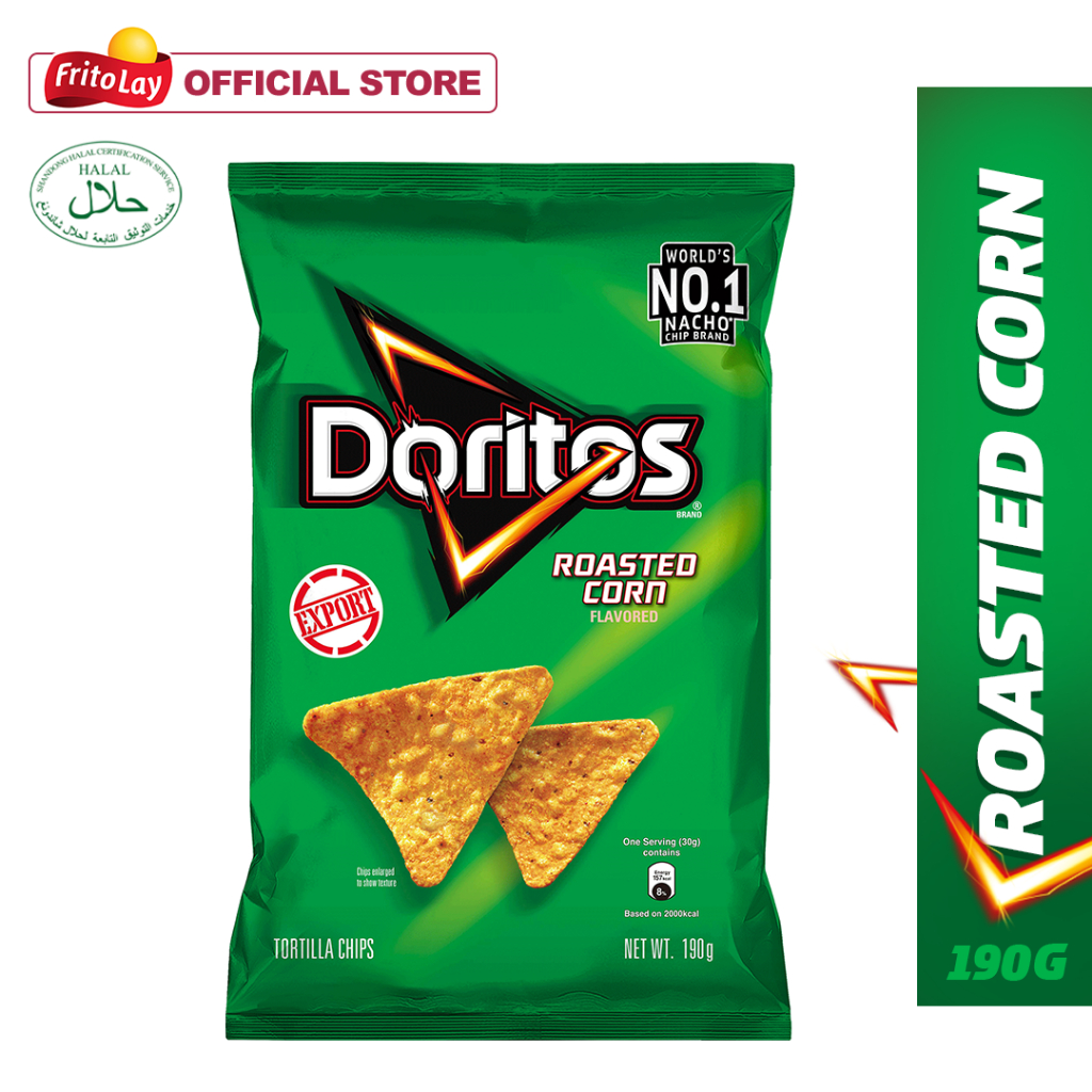 Doritos Roasted Corn Tortilla Chips Snack 190g | Shopee Philippines
