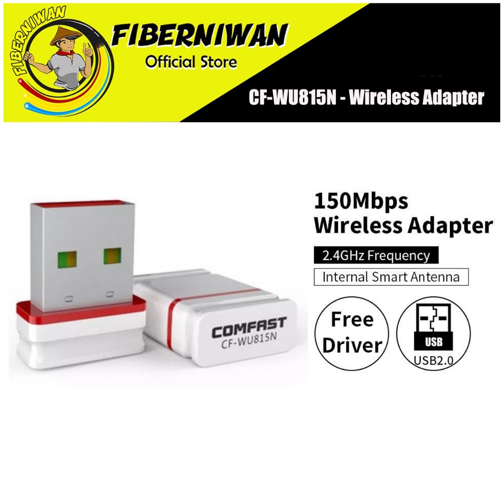 COMFAST CF-WU815N USB WiFi Dongle 150Mbps Free Drive Wireless WiFi ...