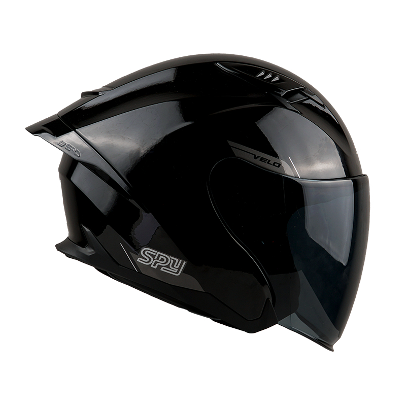 Spy VELO S0 V2 - Open Face Dual Visor Helmet (FREE Clear Visor ...