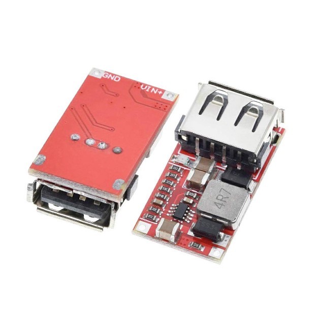 6-24V DC to DC-5V USB Output Charger Step Down Power Module Mini DC-DC ...