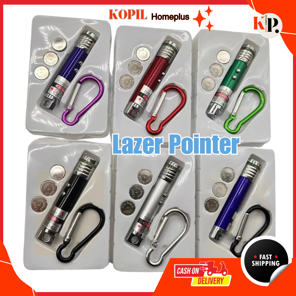 Kopil Laser Pointer LED Light Keychain, Pocket-sized Laser Pointer ...