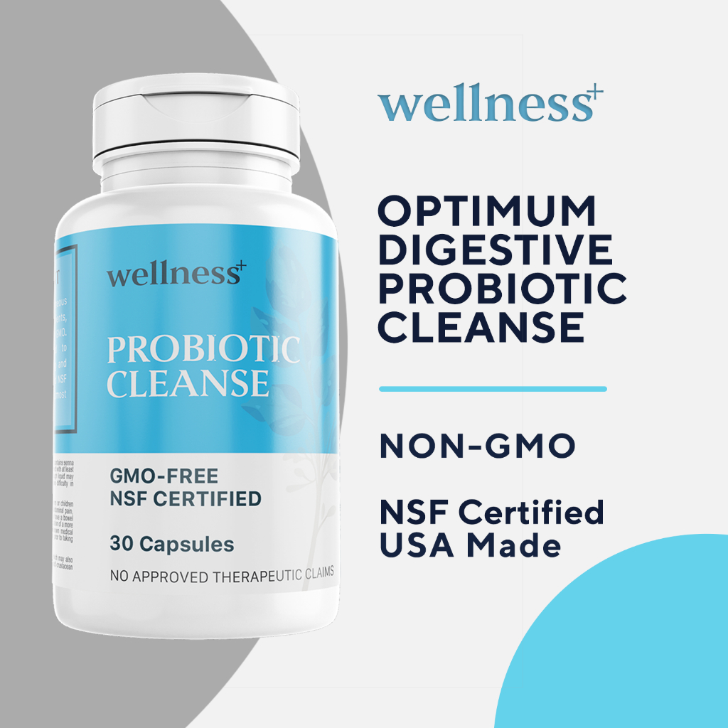 PROBIOTIC CLEANSE Quick Cleanse & Detox with Probiotics USA Made 30 ...