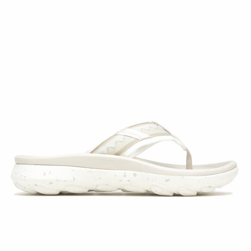 Merrell Hut Ultra Flip - White Womens Sandals Water | Shopee Philippines