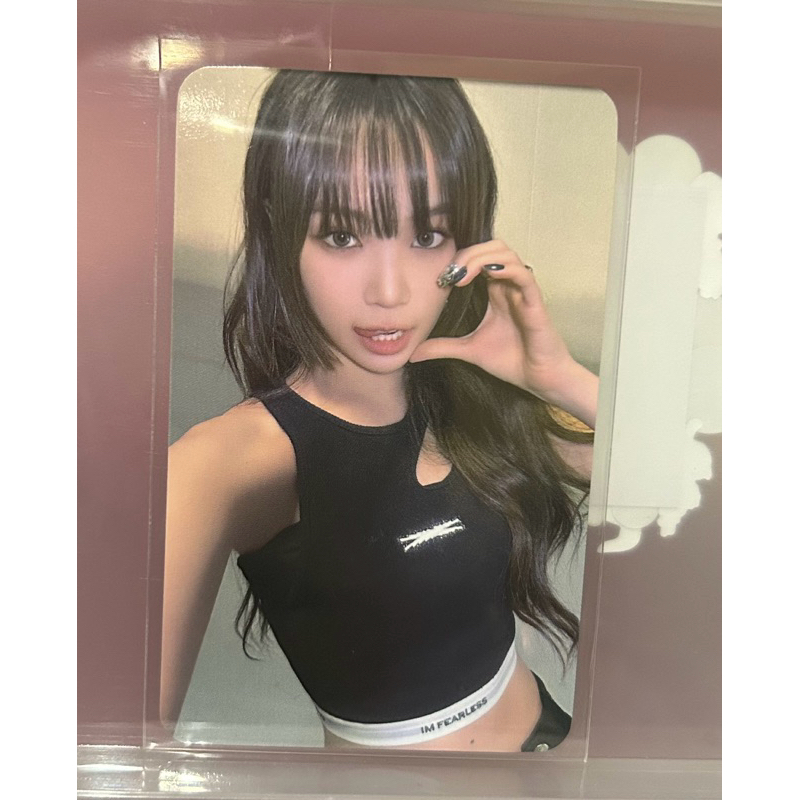 OFFICIAL LE SSERAFIM CHAEWON EASY ALADIN PHOTOCARD | Shopee Philippines
