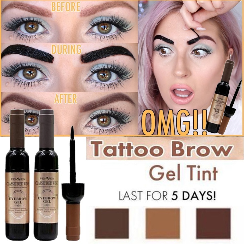 3 Colors Eyebrow Gel Tint Long Lasting Tint Long Lasting Waterproof ...