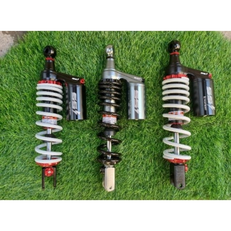 SUPERSPEED Rear Shock (330mm/Stock Size) for Honda Click V1/V2/V3 ...