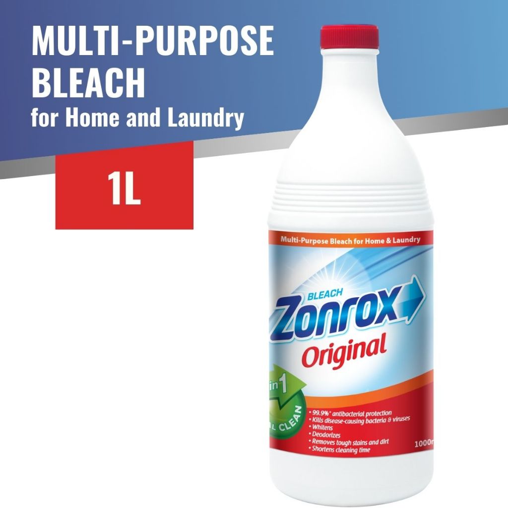 Zonrox Bleach Original 1 Liter | Shopee Philippines