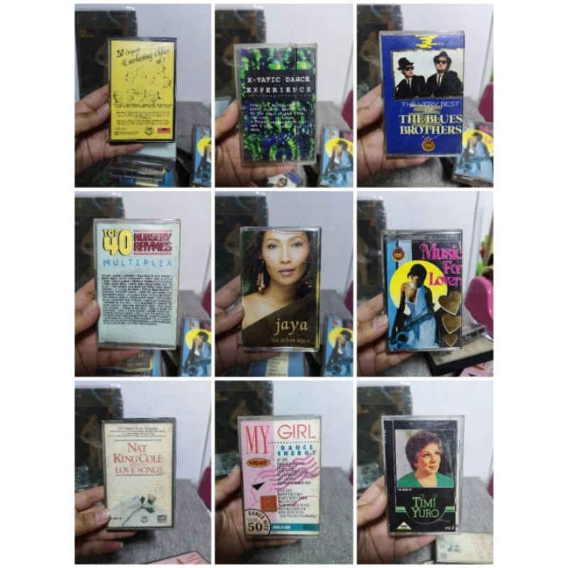 (W1-4) Random Collectibles Cassette Tapes | Shopee Philippines