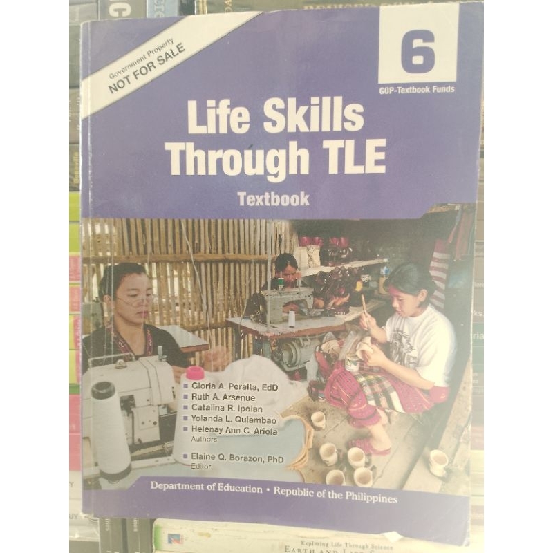 LIFE SKILLS THROUGH TLE grade 6 (use | Shopee Philippines