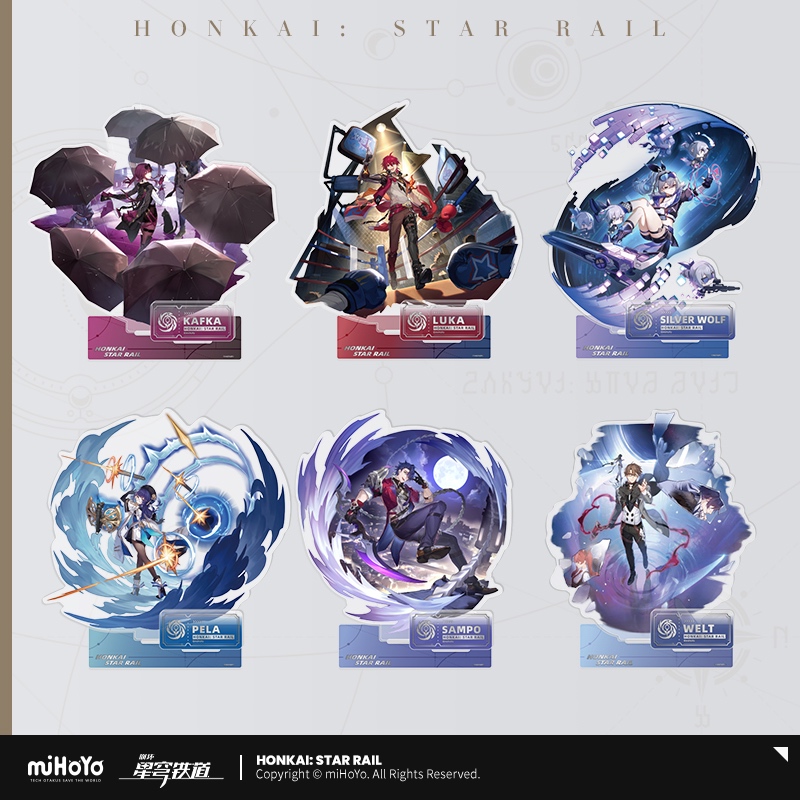 Official mihoYo Honkai: Star Rail Nihility Path Series Character ...