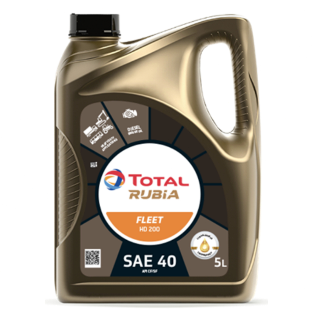 TotalEnergies RUBIA FLEET HD 200 SAE 40 5 LITERS ENGINE OIL | Shopee ...