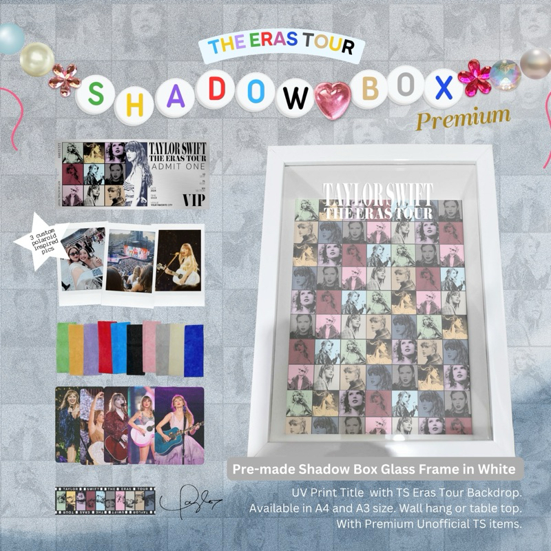 Taylor Swift The Eras Tour Shadow Box Frame | Shopee Philippines