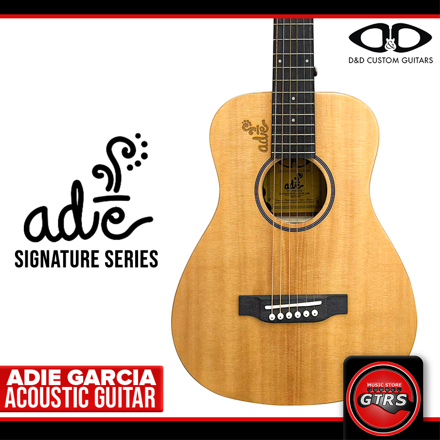 D&D Adie Signature Series - Solid Sitka Spruce Acoustic Guitar with ...