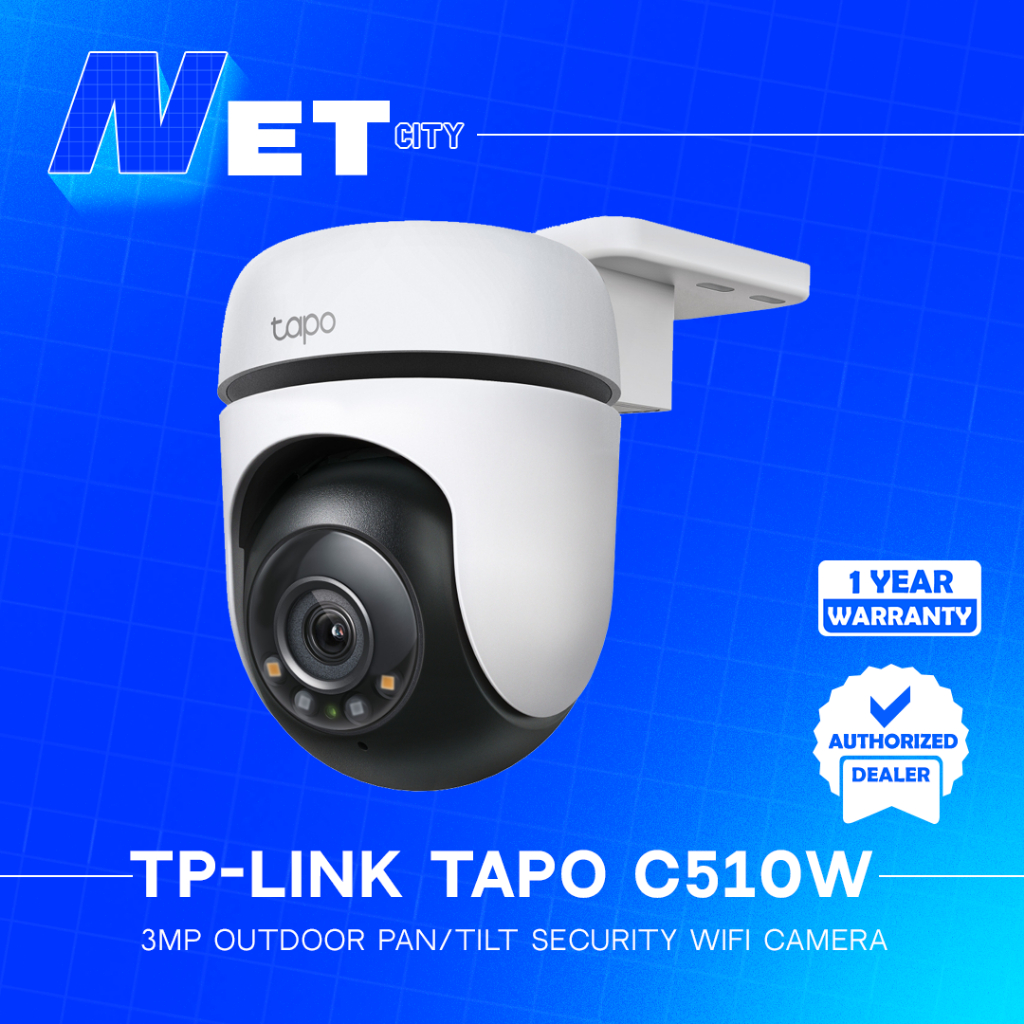 TP-Link Tapo C510W 2K 3MP Outdoor Pan/Tilt Security WiFi CCTV Camera w ...