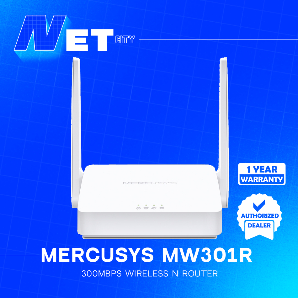 Mercusys MW301R 300Mbps Wireless N Router | Shopee Philippines